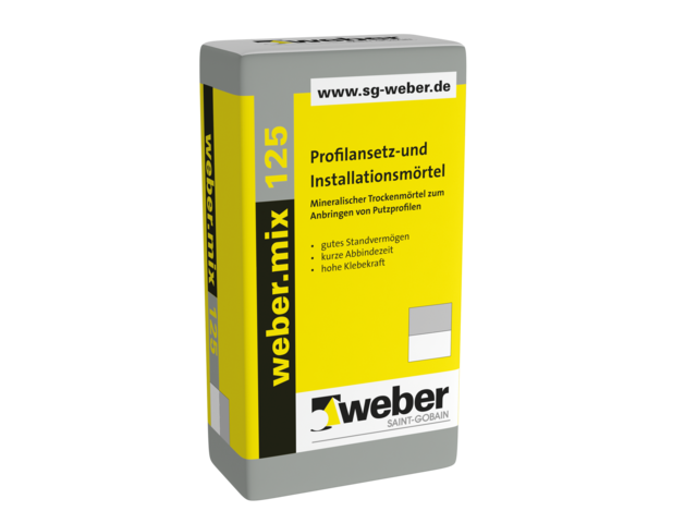 webermix 125 Putzansetz- und Installationsmörtel : Strikocem minerale ...